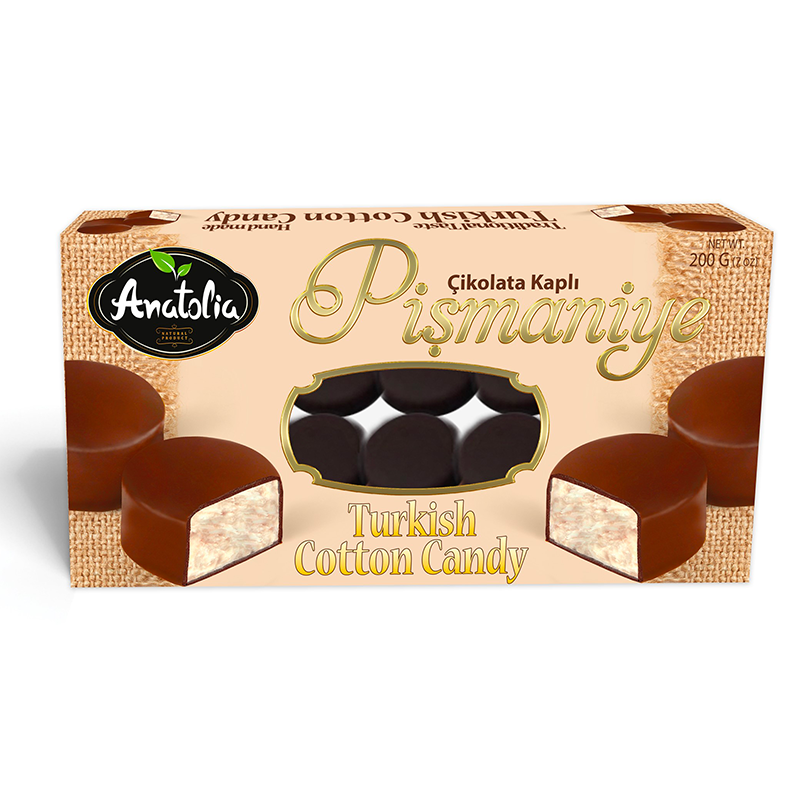 Anatolia Cikolata Kapli Pismaniye 200gr - Anatolia
